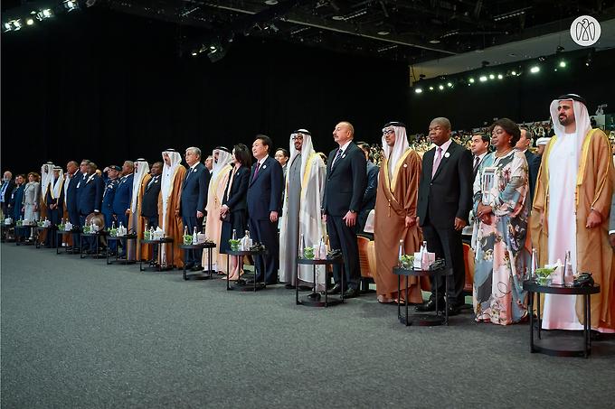 Uae President Mohamed Bin Zayed Attends The Launch Of Abu Dhabi
